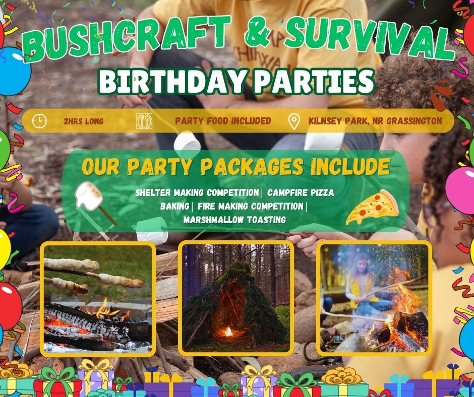 Kids parties and family Bushcraft adventures – Yorkshire Dales Bushcraft